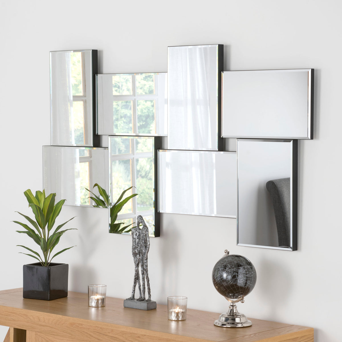 Multi Dimensional Bevelled Mirror – Decorative Mirrors Online