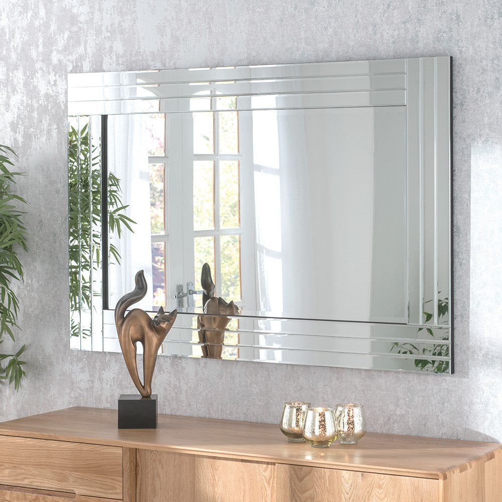 Emily Triple Edged Bevelled Mirror – Decorative Mirrors Online