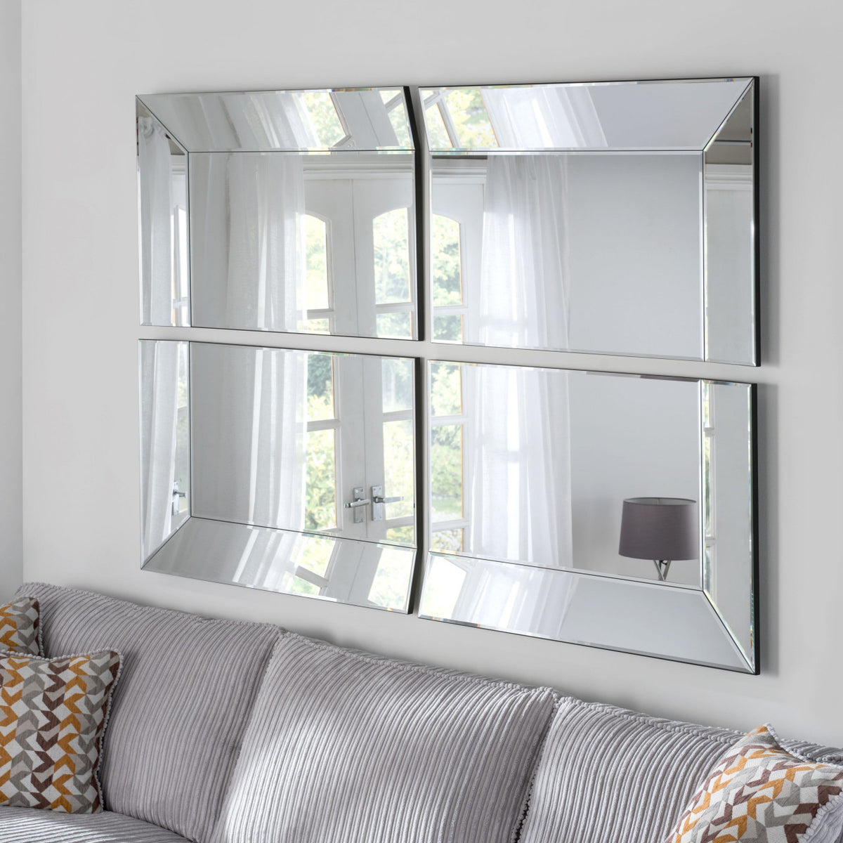 Modular Mirror Panels | Wall of Mirrors | Free UK Delivery – Decorative ...
