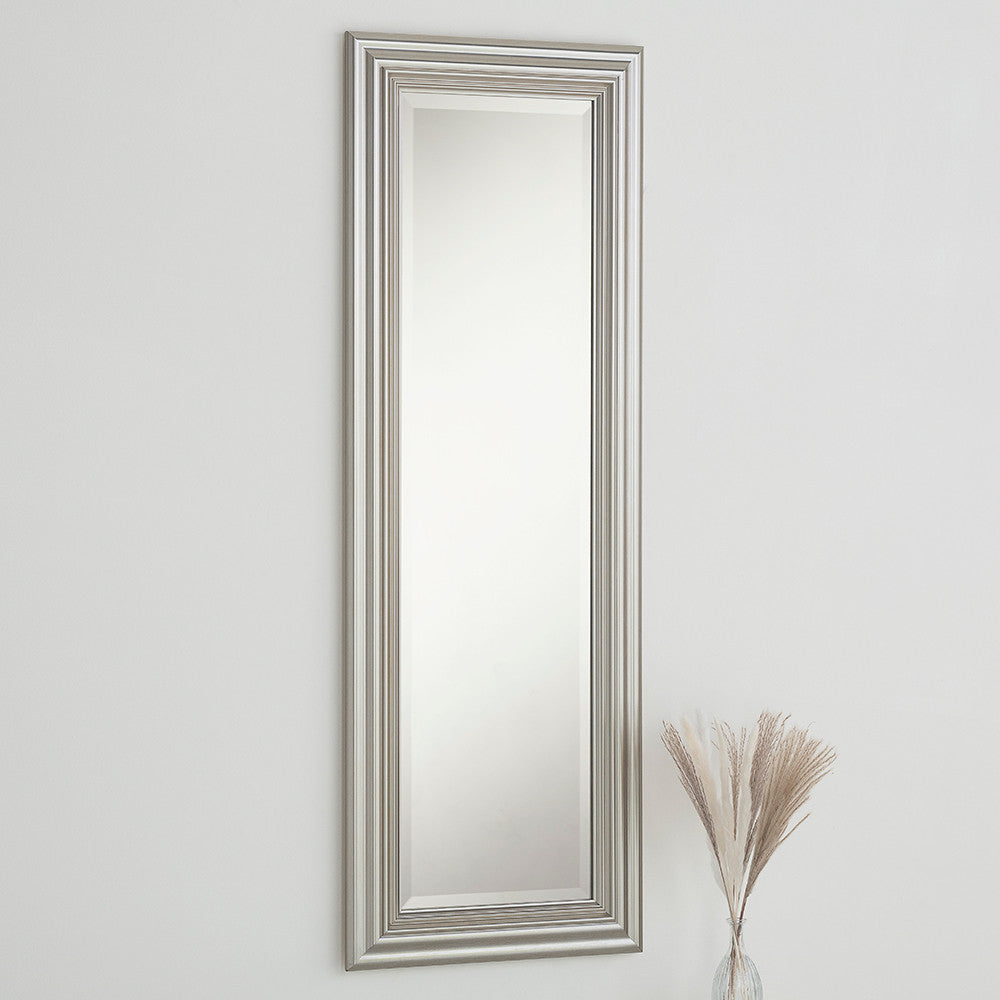 Silver Rectangular Mirror | Hallway Mirrors | Handmade in the UK ...