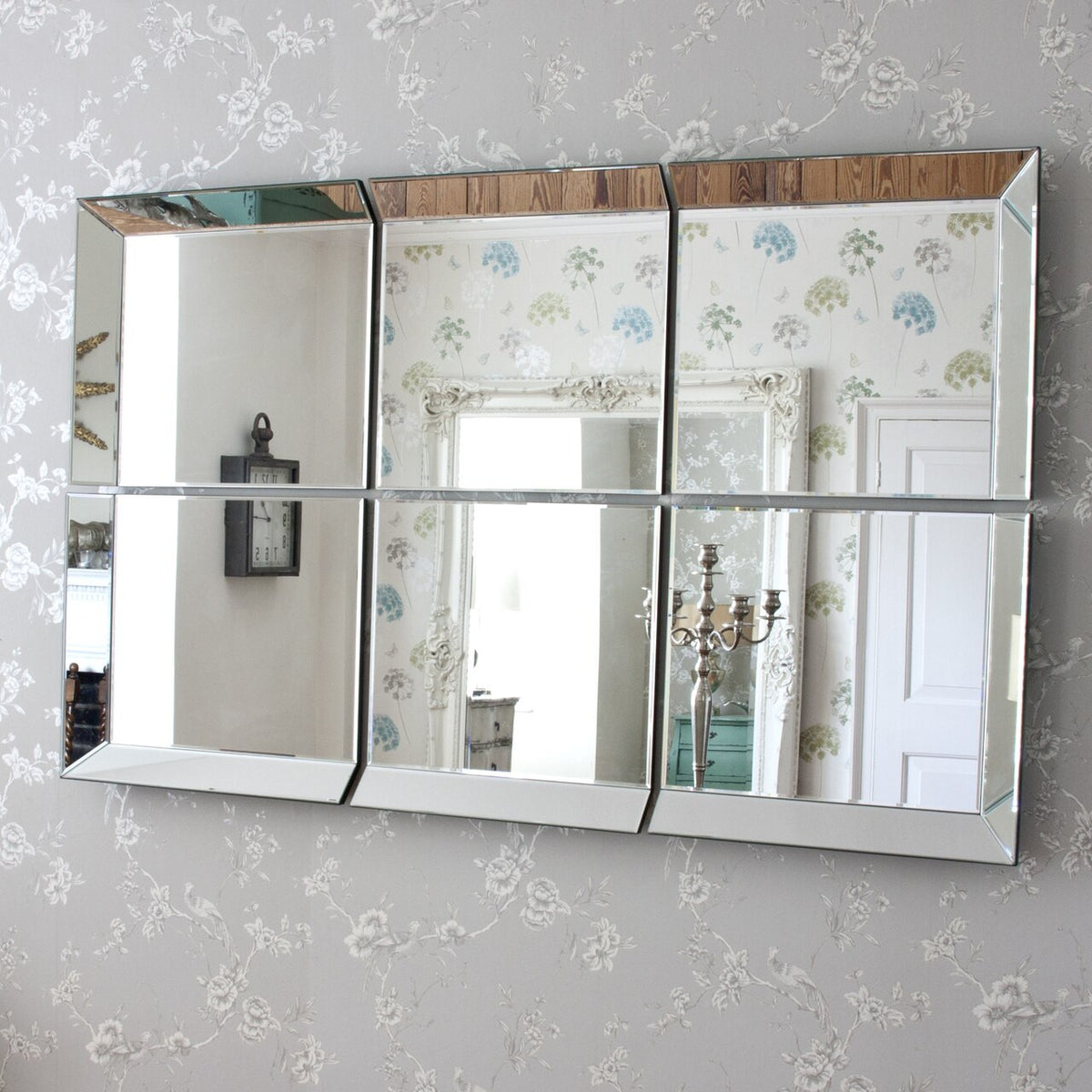 Modular Mirror Panels | Wall of Mirrors | Free UK Delivery – Decorative ...